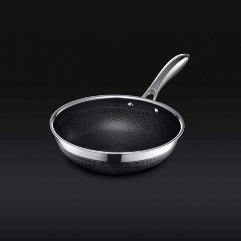 25 cm Hexclad Hybrid Wok | HexClad EU