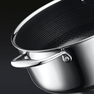 HexClad Hybrid Pots – HexClad Cookware EU